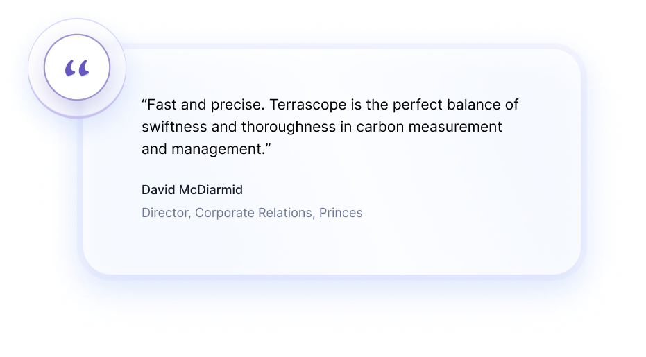 Princes Group: Data Collection to Decarbonisation Initiatives in 8 Weeks